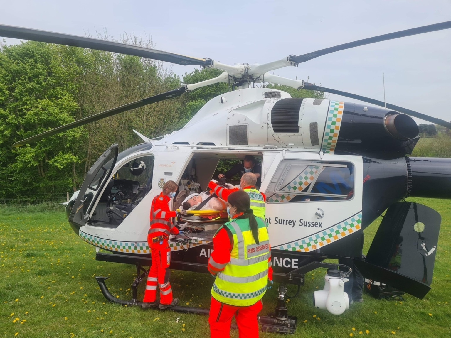 Chris Rolfe - Air Ambulance Charity Kent Surrey Sussex