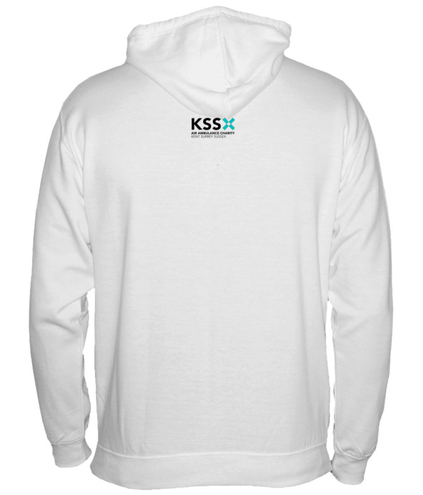 KSS Kids Lift Off Heli Hoodie - White - Air Ambulance Charity Kent ...