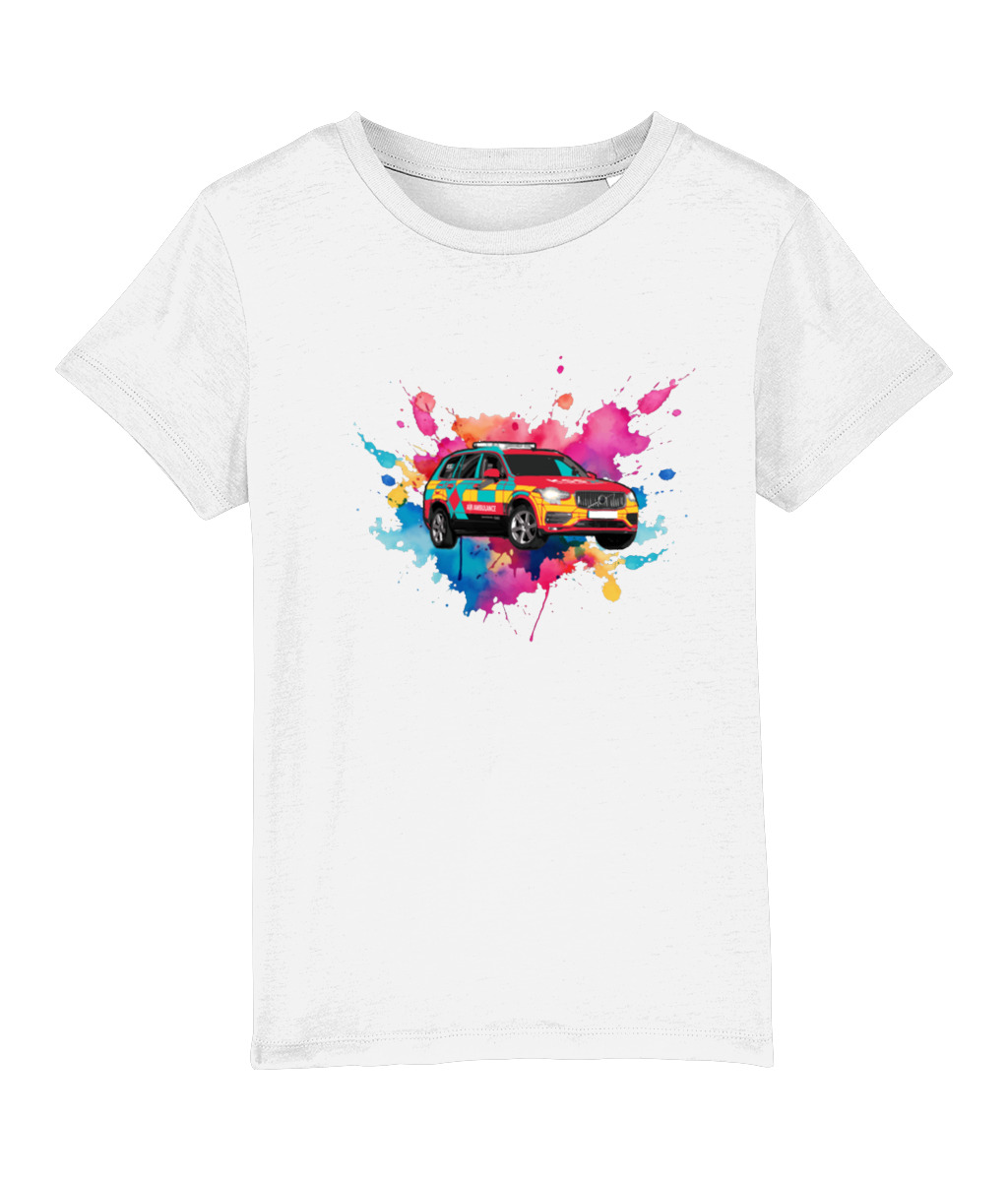 KSS Kids Rainbow Splash RRV T-Shirt – White - Air Ambulance Charity ...